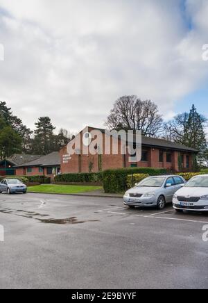 Pinner Village Hall in the Pinner Memorial Park, England, UK Stock ...