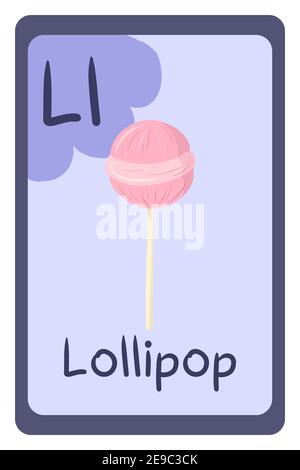 pink candy on stick Stock Vector Image & Art - Alamy
