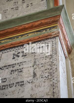 Interior synagogue Trebic Moravia Stock Photo - Alamy