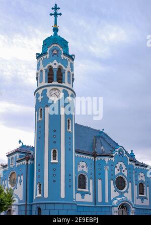 The Church of St. Elisabeth, The Blue Church, Bratislava, Slovakia ...