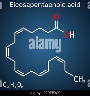 Fish oil, Omega 3. Eicosapentaenoic acid, EPA, docosahexaenoic acid ...