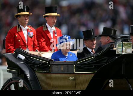 Lord Vestey, Master of the Horse on horseback at The Queen's Birthday ...
