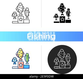 Fly fishing tournament logo. Vector and illustration Stock Vector Image ...