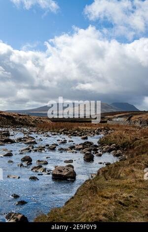 The source of the River Ribble Yorkshire Stock Photo - Alamy