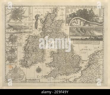 Map Of London 1667 Stock Photo - Alamy