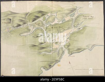 A Map of Cork Harbour. Map information: Title: A Map of Cork Harbour ...