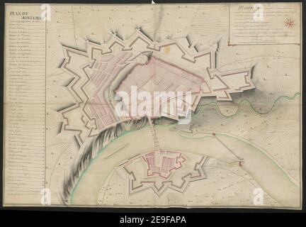 Map of Montauban Stock Photo - Alamy