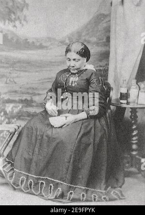 Vintage portrait of Mary Seacole pioneering British-Jamiacan nurse ...