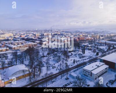 Uppsala, Sweden as seen in the Winter Stock Photo - Alamy