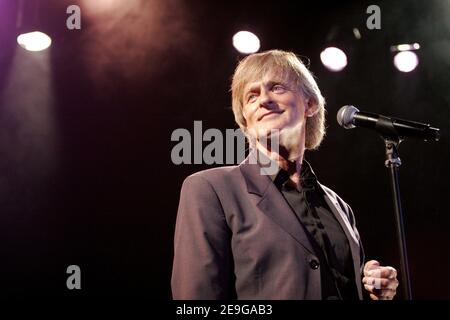 Dutch born singer Dave performs at l'Europeen and sing his last album ...
