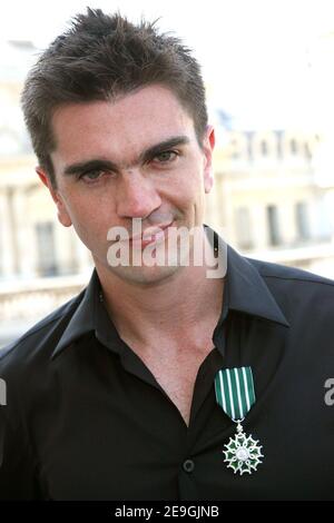 Colombian singer Juanes poses for portraits during a press conference ...