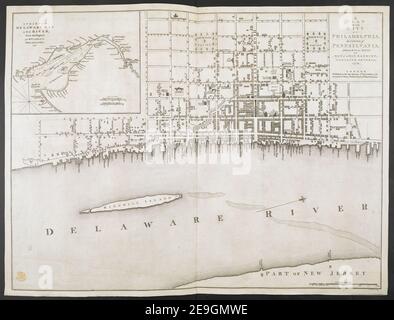 A plan of the city of Philadelphia, the capital of Pennsylvania, from ...