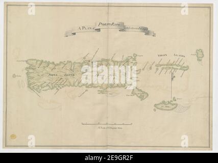 Map of porto rico 1 Stock Photo - Alamy