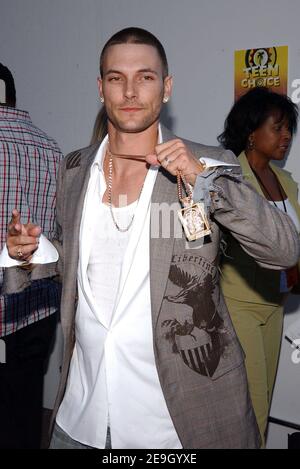 Kevin Federline attends the 2006 Teen Choice Awards at the Gibson ...