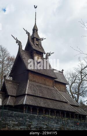 Fantoft Stave Church (Norwegian: Fantoft stavkirke) is a reconstructed ...