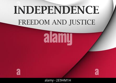 3D Fredonian Rebellion Flag, 1826. 3D Illustration Stock Photo - Alamy