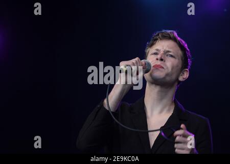 Perfume Genius (aka Mike Hadreas) performing at the 2014 End of the ...