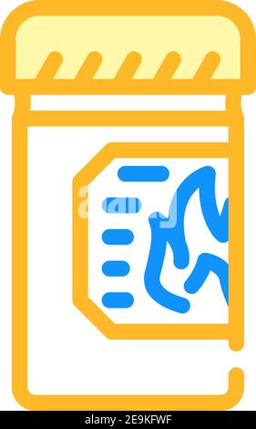 fat burning drugs icon color illustration Stock Vector Image & Art - Alamy
