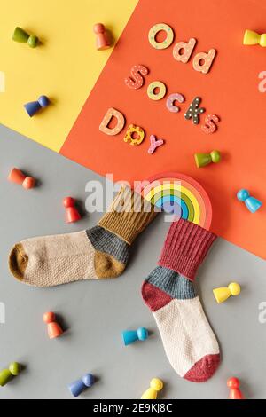Poster for Odd Socks Day initiative against bullying by Anti-bullying Alliance. Embrace social ...