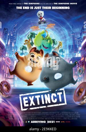 EXTINCT (2021), directed by DAVID SILVERMAN and RAYMOND S. PERSI ...
