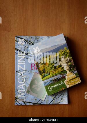 National Trust car sticker Stock Photo - Alamy
