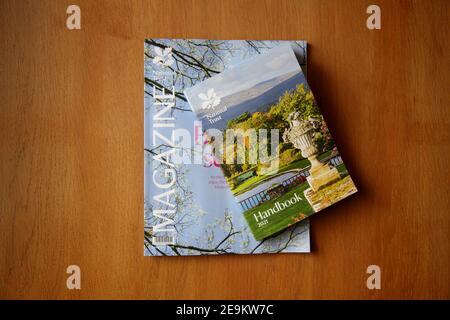 2021 National trust handbook and magazine Stock Photo - Alamy