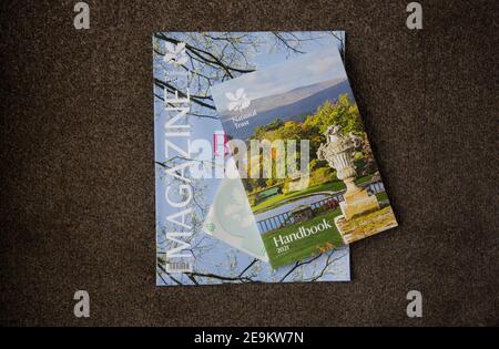 National Trust car sticker Stock Photo - Alamy
