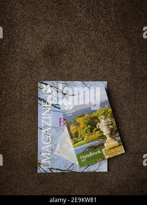 National Trust car sticker Stock Photo - Alamy