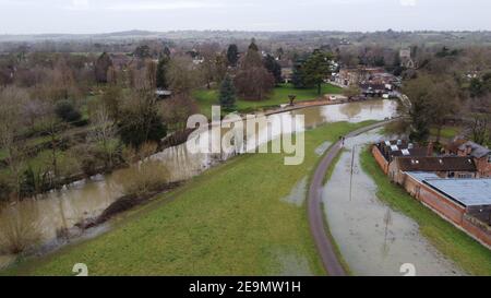 Cookham Flooding 2021 Stock Photo - Alamy