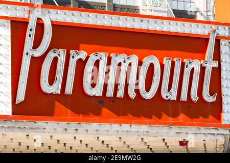 Kewanee, Illinois / United States - January 20, 2021: The old ...