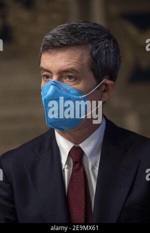 Rome, Italy. 05th Feb, 2021. 2/5/2021 - Government crisis Draghi's ...