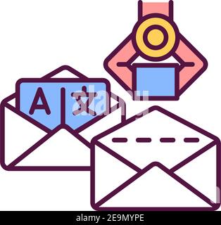 Machine learning symbol RGB color icon Stock Vector Image & Art - Alamy