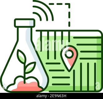 Soil sampling isolated cartoon vector illustrations Stock Vector Image ...