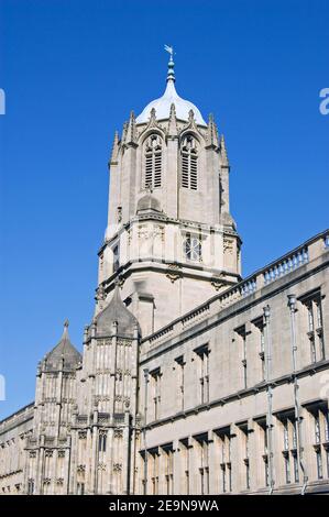 Tom Tower designed by Sir Christopher Wren. Part of Christ Church ...