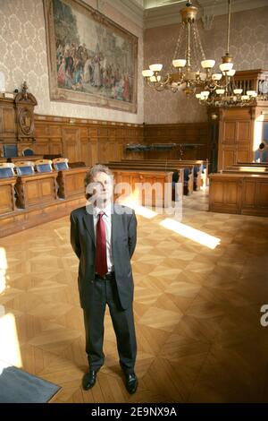 Pierre Rance poses for our photographer in Paris, France, on January 18 ...