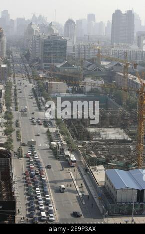 Atmosphere and daily life pictures of Beijing, China on October 24 ...