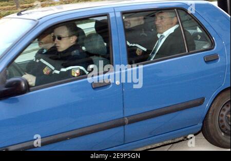 Marc Cecillon's trial in Grenoble, France on November 6, 2006. Cecillon ...