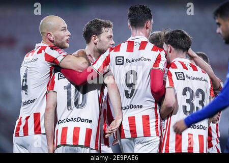 OSS, NETHERLANDS - FEBRUARY 5: Phillippe Rommens of TOP Oss, Jan ...