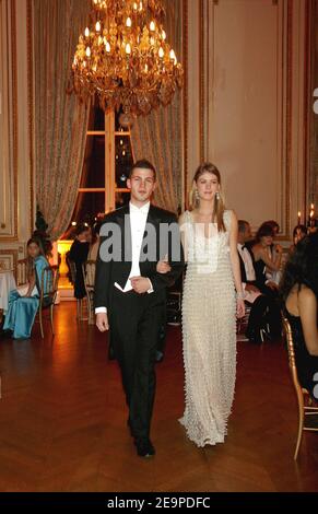 EXCLUSIVE. NO TABLOIDS. Eppie Windsor-Clive from UK (wearing a Dolce et ...