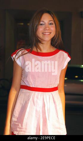 French singer Leslie attends the 'RaiN'B Fever 2' Columbia Records ...