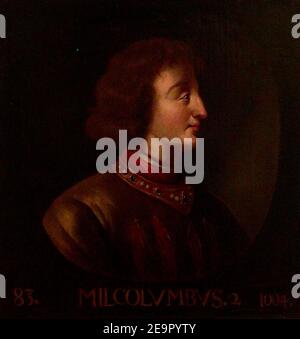 Malcolm II of Scotland (Holyrood Stock Photo - Alamy