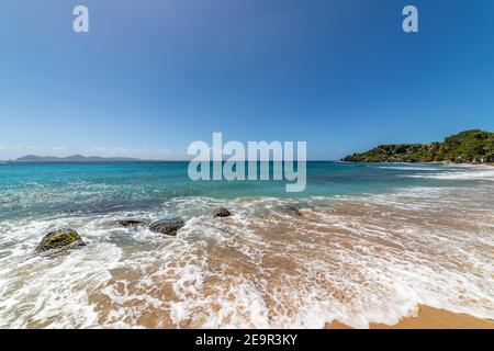 Saint Vincent and the Grenadines, Indian Bay Stock Photo - Alamy