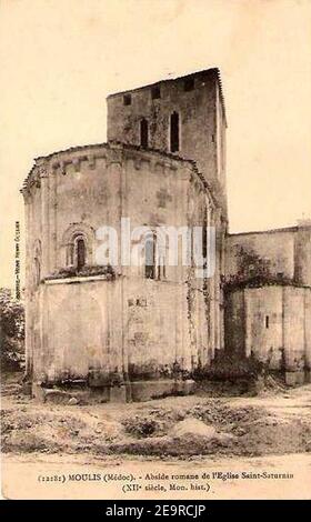 Moulis-en-Médoc - église 2 Stock Photo - Alamy
