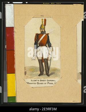 Mounted guard of Paris, 1853 Stock Photo - Alamy