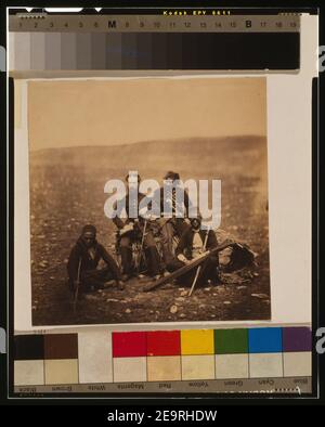 Ismail Pacha & Mr. Thompson of the Commissariat Stock Photo - Alamy