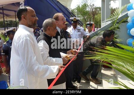 Muhiuddin Khan Alamgir and Dan Mozena 03 Stock Photo - Alamy