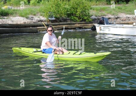MWR GTMO kayaking 110710 Stock Photo - Alamy
