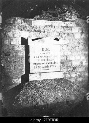 The Nadar Catacombes de Paris NPS 43 image refers to the iconic ...