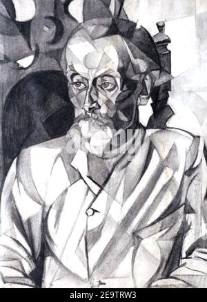 Nadia Bulighin Portretul lui Zamfir Arbore Stock Photo - Alamy