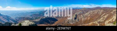Balkan mountain range near Sliven, Bulgaria Stock Photo - Alamy